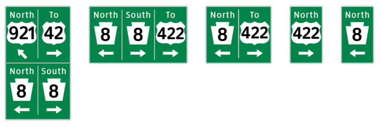 Conventional Road Guide Signs: Proportion Based Grid System | ClearviewHWY