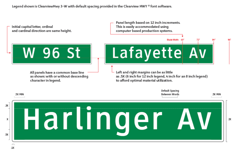 Streetname Signs | ClearviewHWY